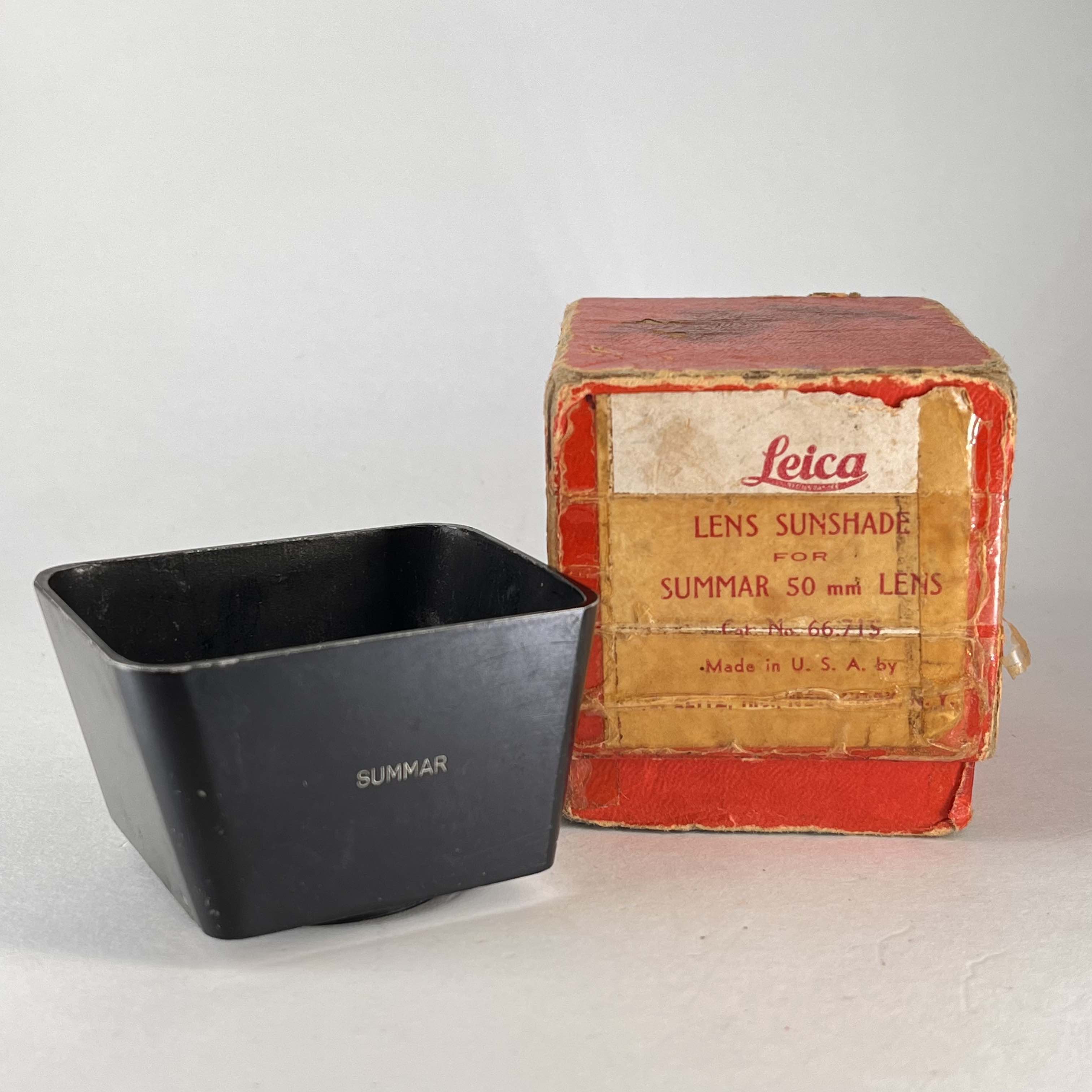 LEICA SUMMAR lens shade – TheVintageLensGuy