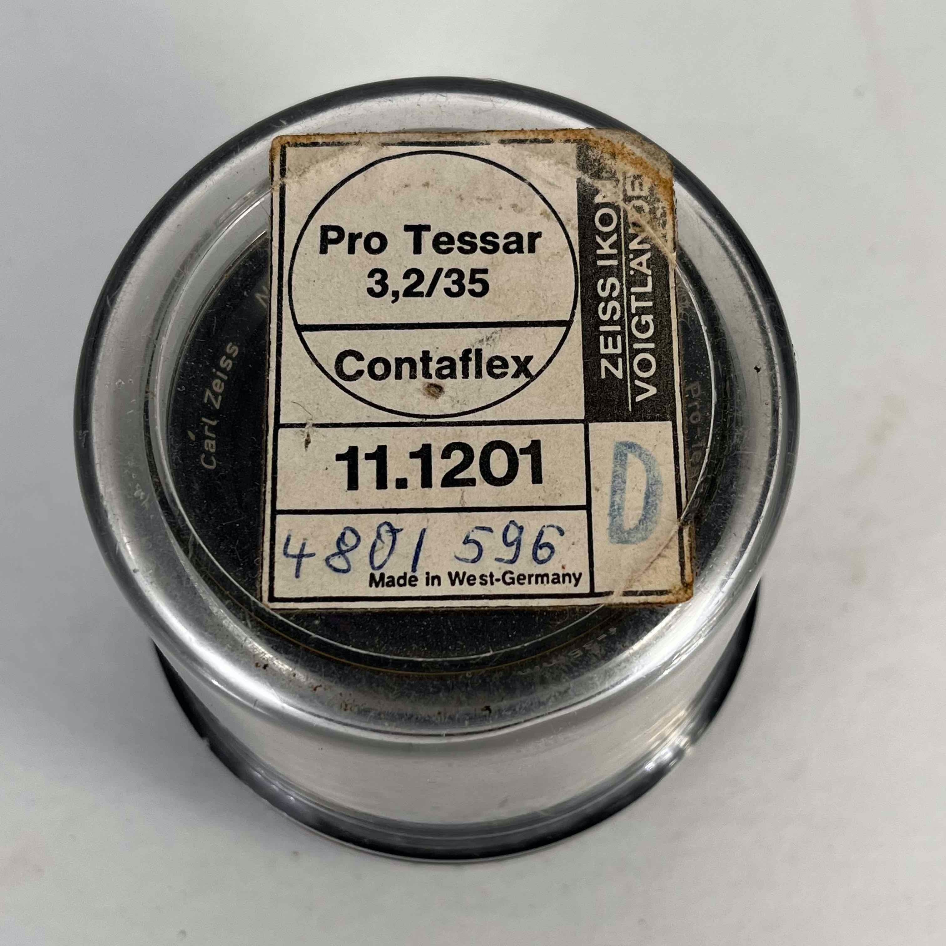 Contaflex Pro-Tessar 35mm f3.2 – TheVintageLensGuy