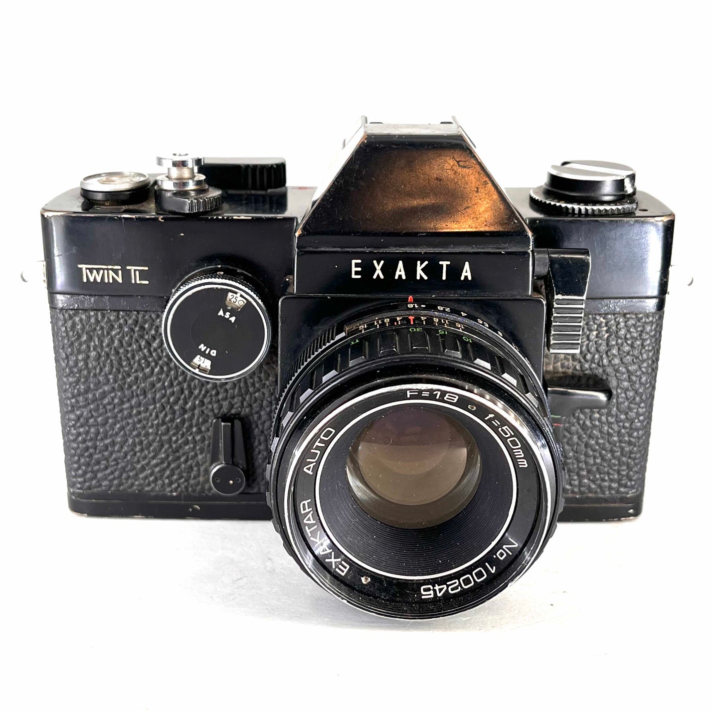EXAKTA TWIN TL SLR 50mm f1.8 – TheVintageLensGuy