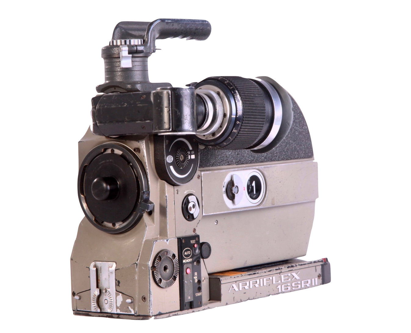 Arriflex SR 2 Highspeed (Super 16) PL - SD video take off ...